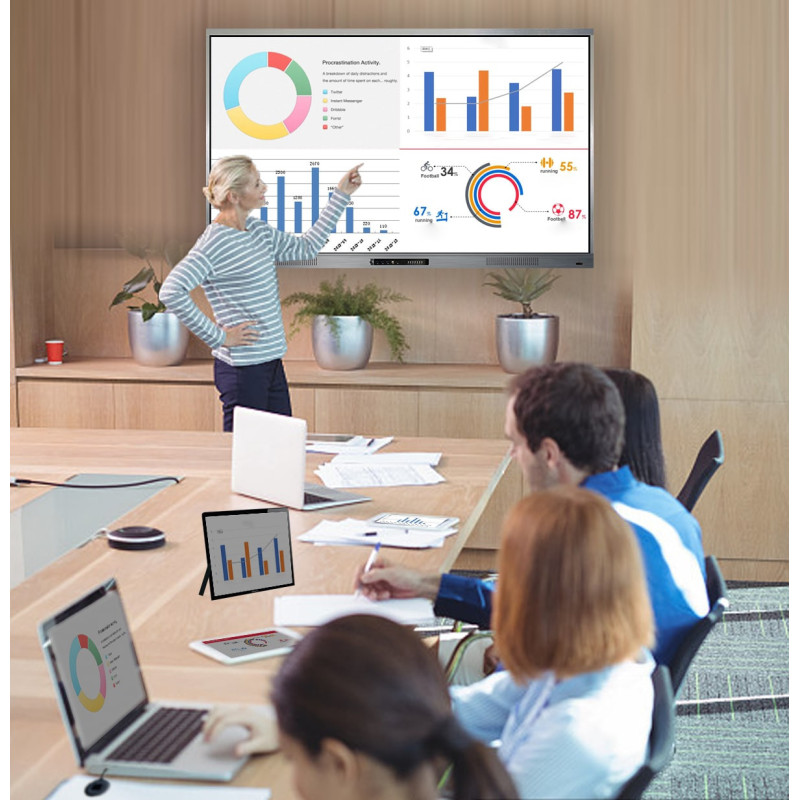 LED Interactive TouchScreen - Talkie-Walkie.tn